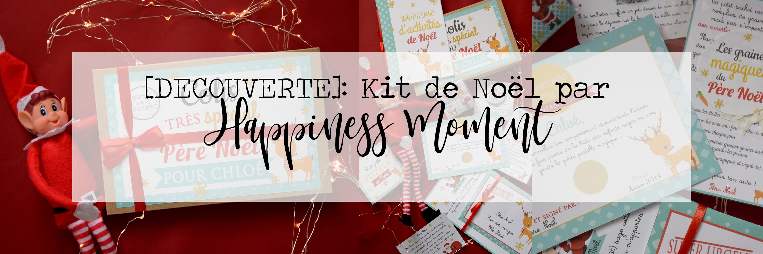 [DECOUVERTE]: Kit de Noël par Happiness Moment